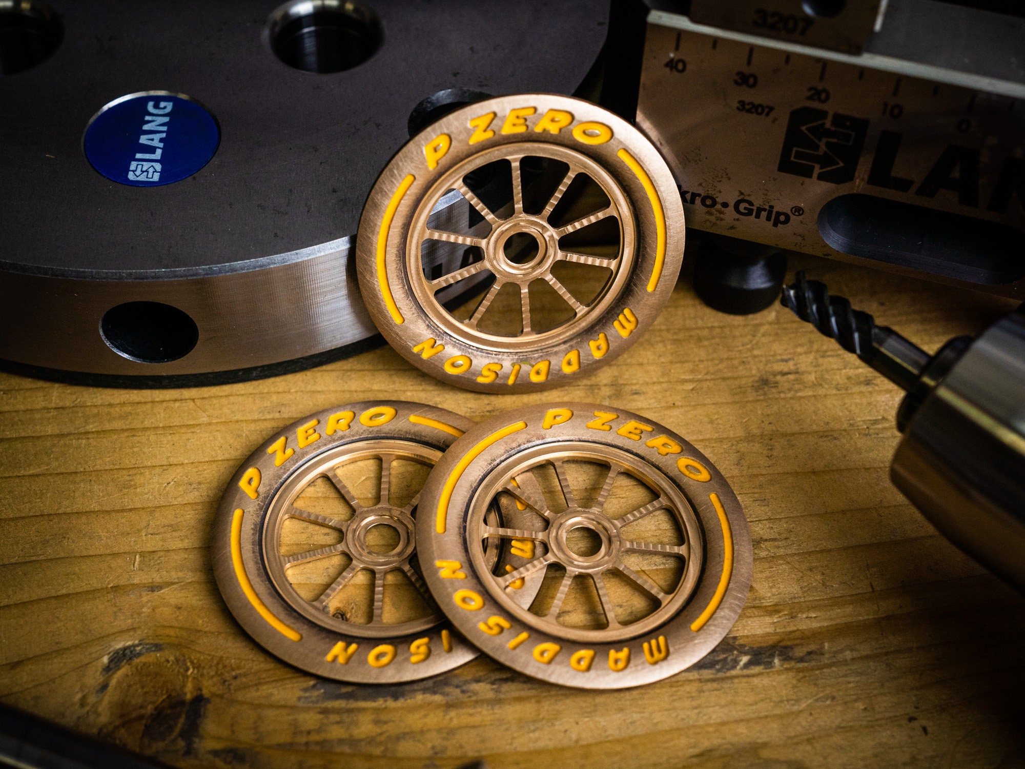 Ball Marker-f1 Wheel - Yellow-brass - Etsy