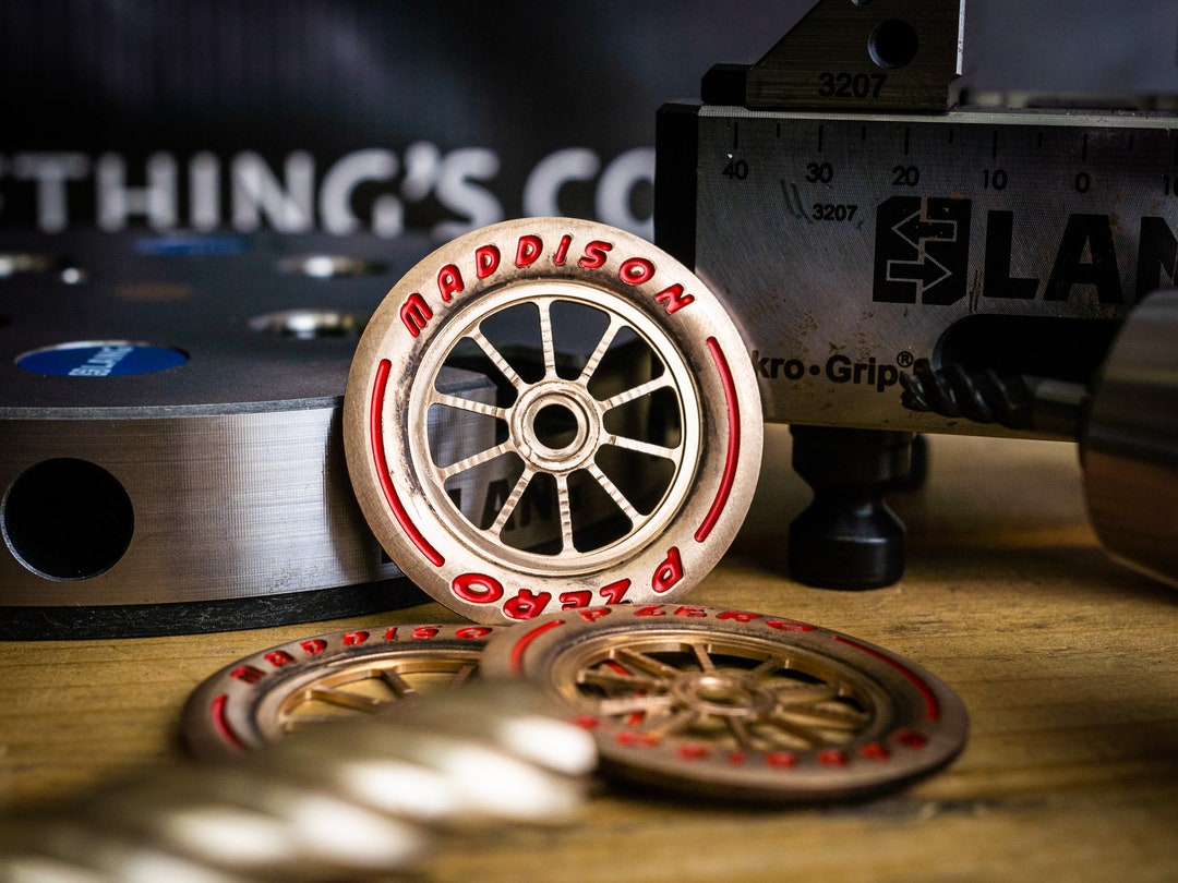 Ball Marker-f1 Wheel-red-brass - Etsy