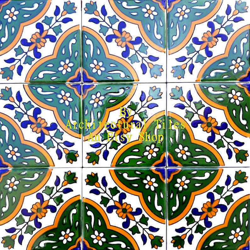4inx4in Ceramic Tiles Catalog, Hand Painted, Kitchen, Bathroom ...
