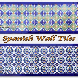 Wall Tiles : Spanish Style Architectural Tiles, Decorative Ceramic ...