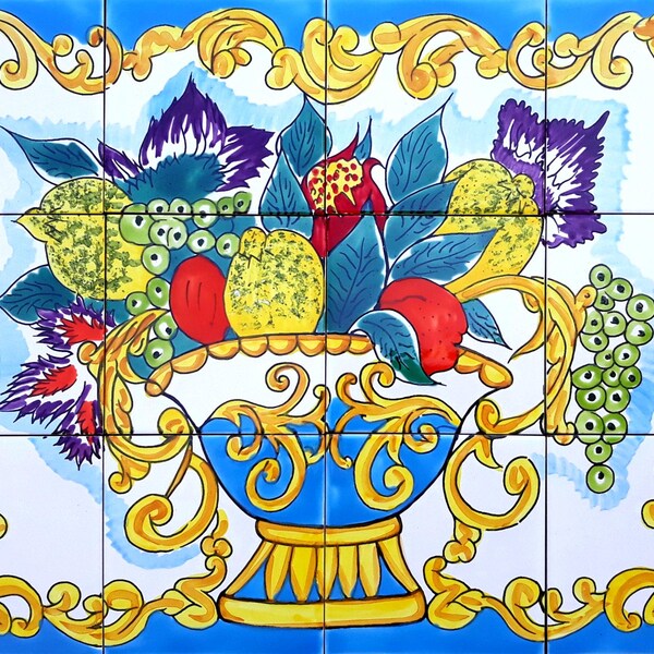18x24 Decorative Tile Mural - Etsy