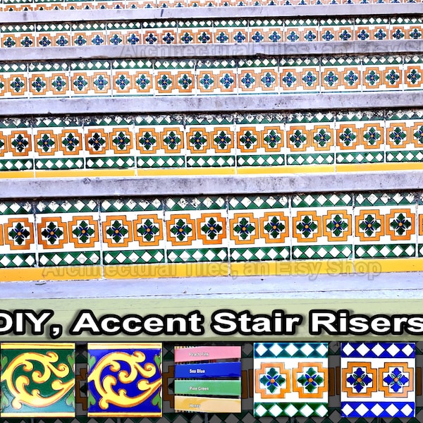 4inx4in Architectural Tiles, Bathroom, Swimming Pool Waterline Border ...