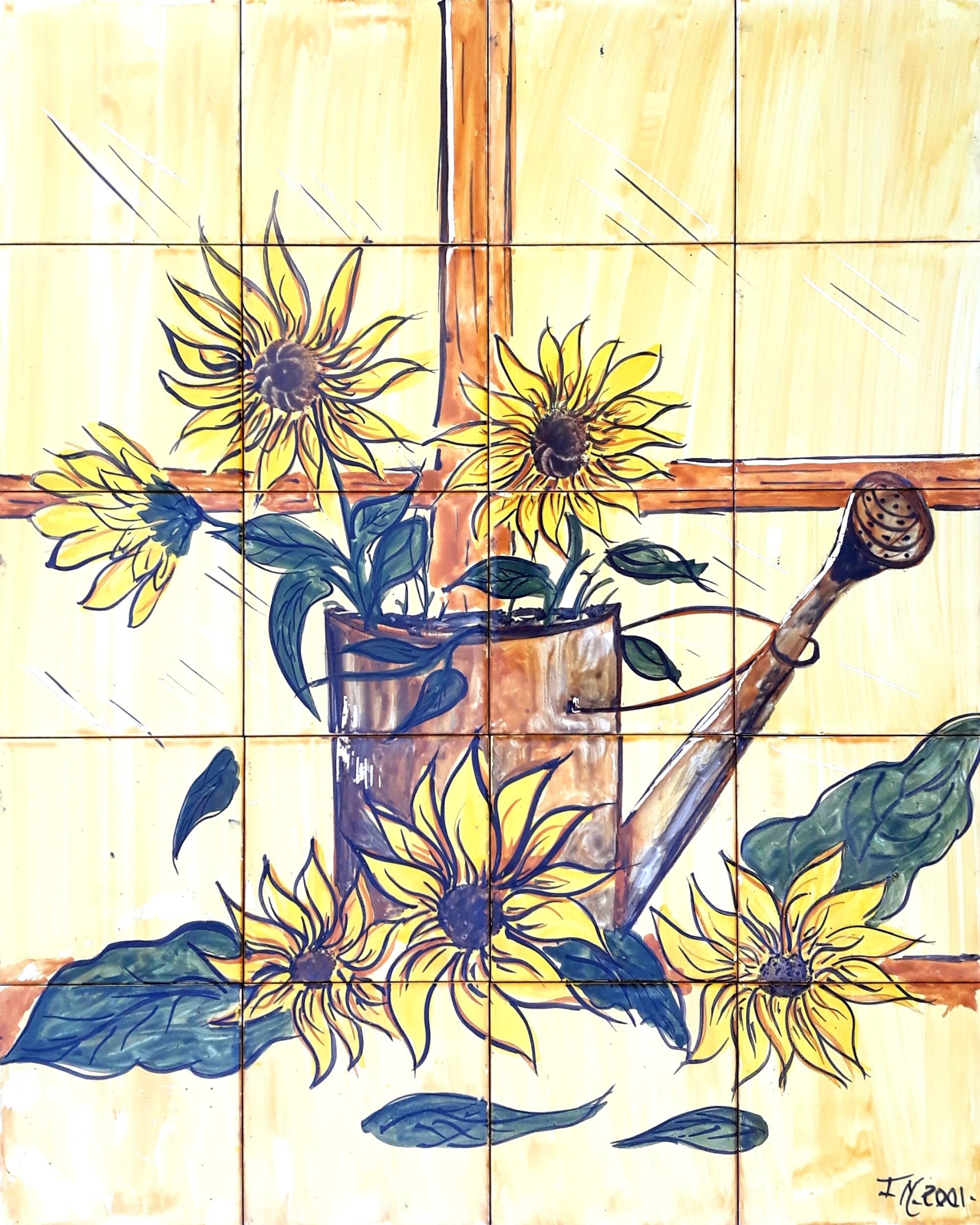 Architectural Tiles, Hand Painted Mosaic Murals, French Country Design ...