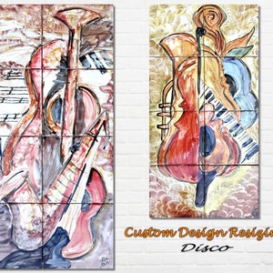 Architectural Tiles, Hand Painted Mosaic Murals, Musical Design ...