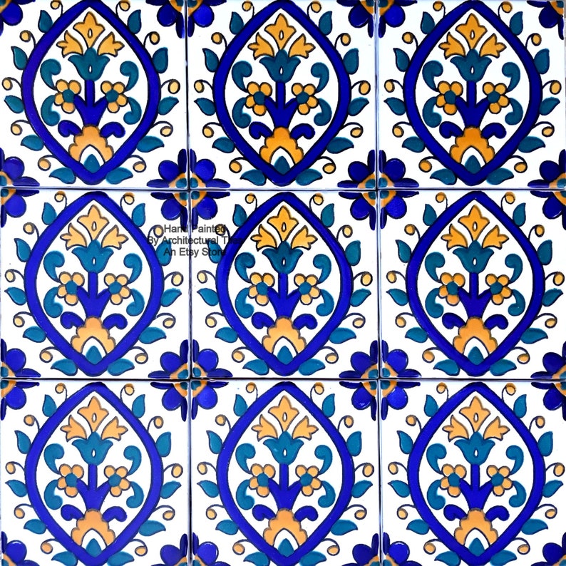 Wall Tiles : Spanish Style Architectural Tiles, Decorative Ceramic ...