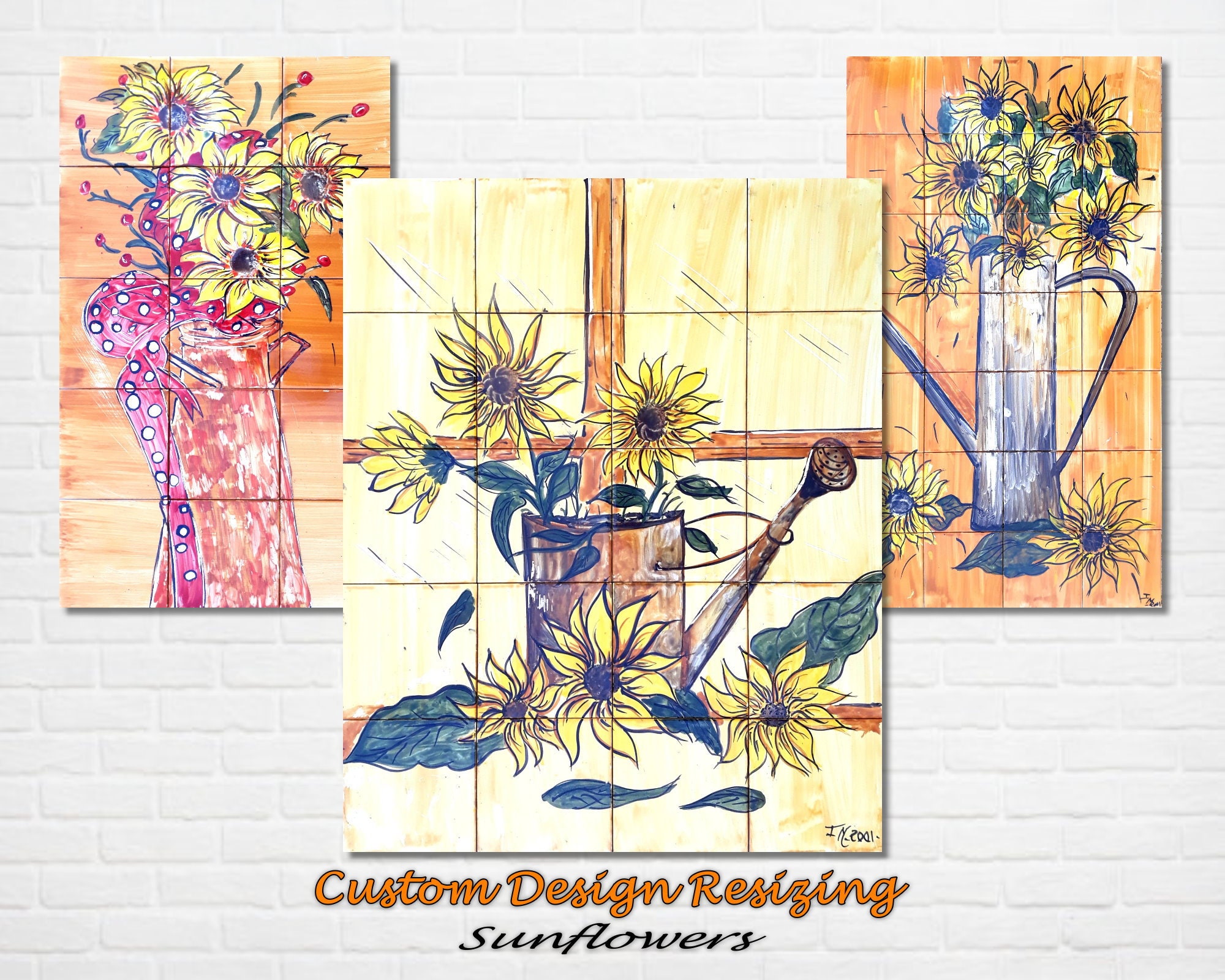 Architectural Tiles, Hand Painted Mosaic Murals, French Country Design ...