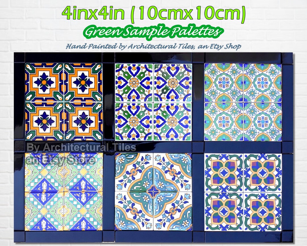 4inx4in Architectural Wall Ceramic Tiles, Kitchen Backsplash, Bathroom ...