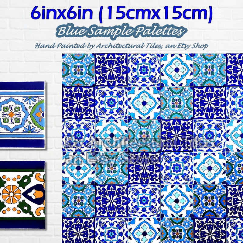 Decorative Tiles 6 X 6 - Etsy