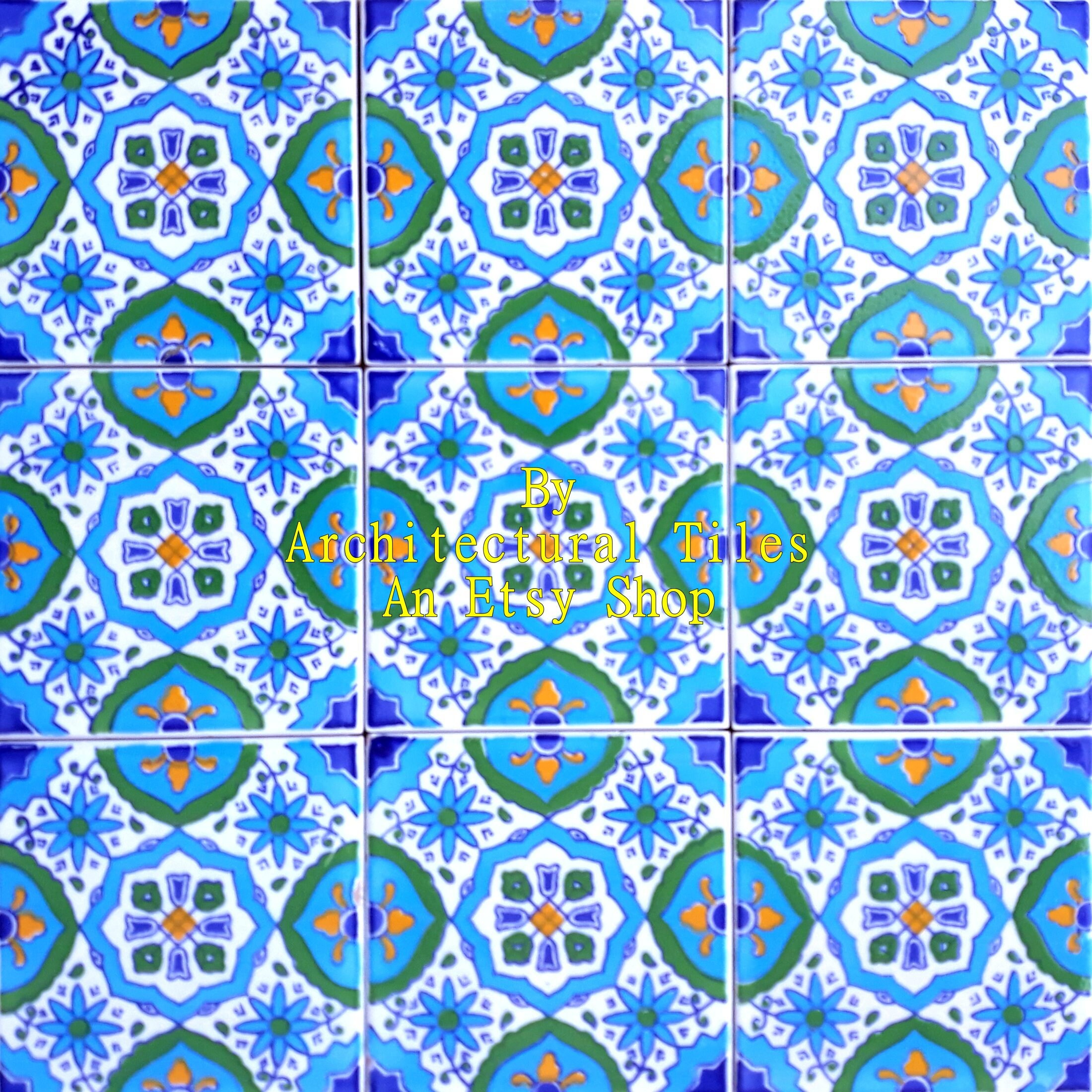 4inx4in Ceramic Tiles Catalog, Hand Painted, Kitchen, Bathroom ...