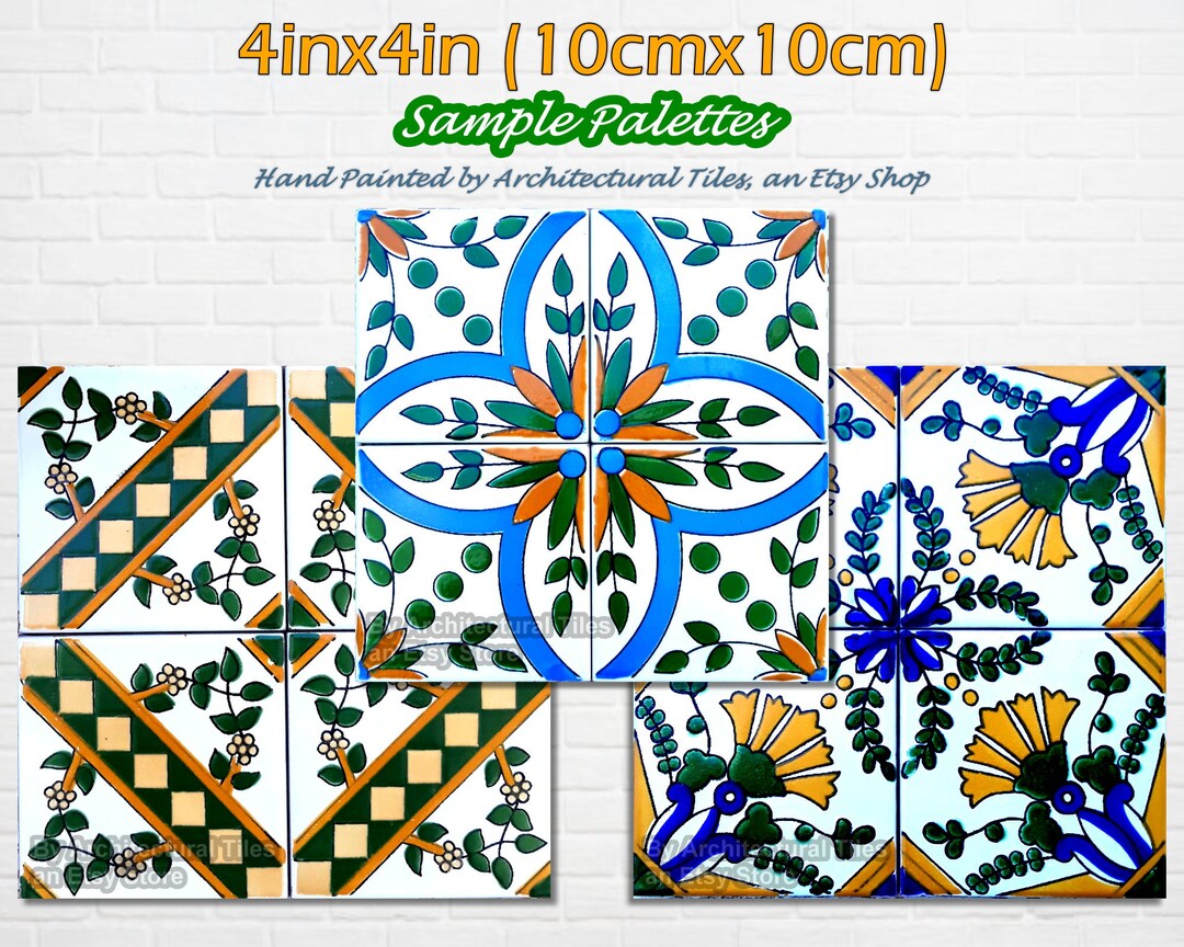4inx4in Architectural Wall Ceramic Tiles, Kitchen Backsplash, Bathroom ...