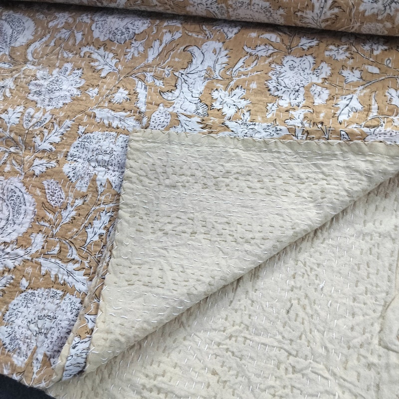 Beige Quilt - Etsy