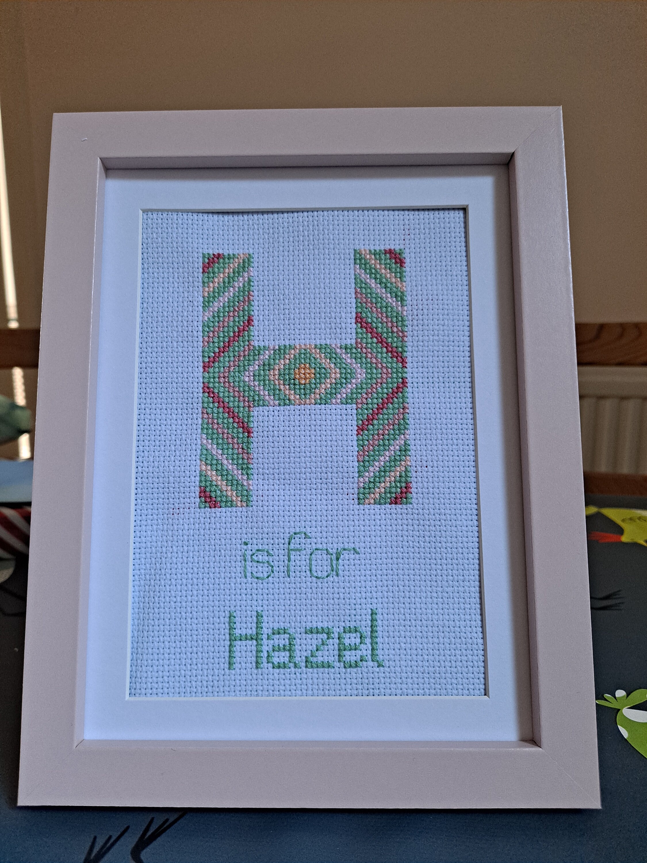 Letter K Alphabet Cross-stitch Pattern. Every Pattern Includes 3 ...