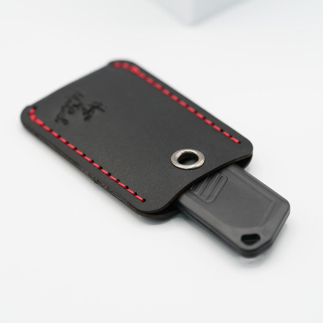 Ghost Alarm / Immobilizer Tag Case Black/red Stitch - Etsy