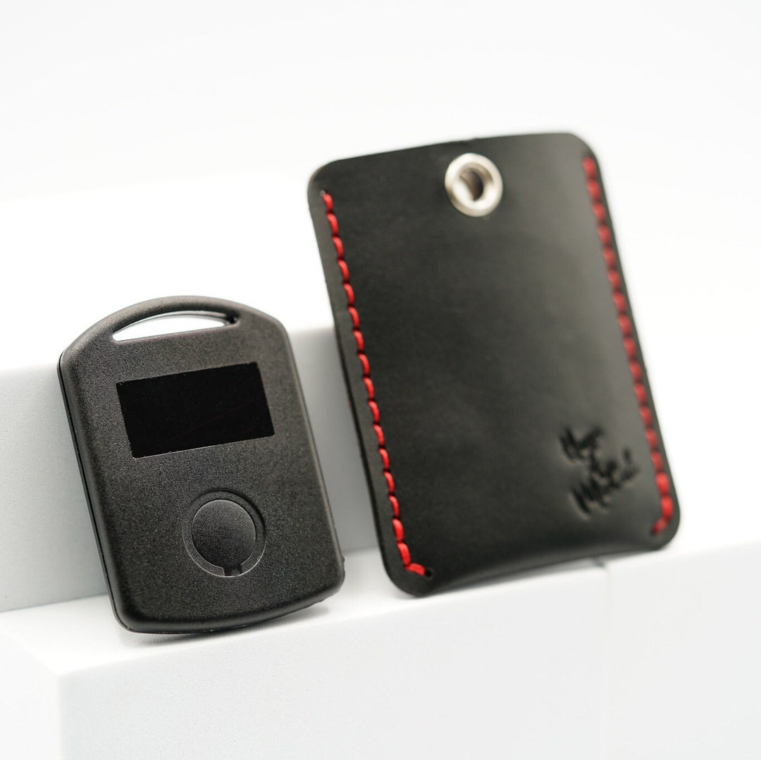 Car Alarm / Tag / Tracker Fob - Case / Pouch / Holder - Black / Red ...