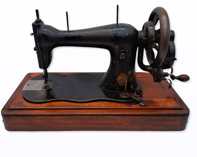 Rare Singer Improved Family Model 1890 Hand Crank Sewing Machine ...