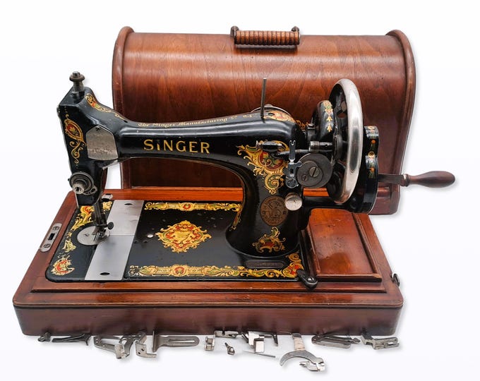 Antique Singer 28K Sewing Machine Year 1912 – Perfect for Collectors ...