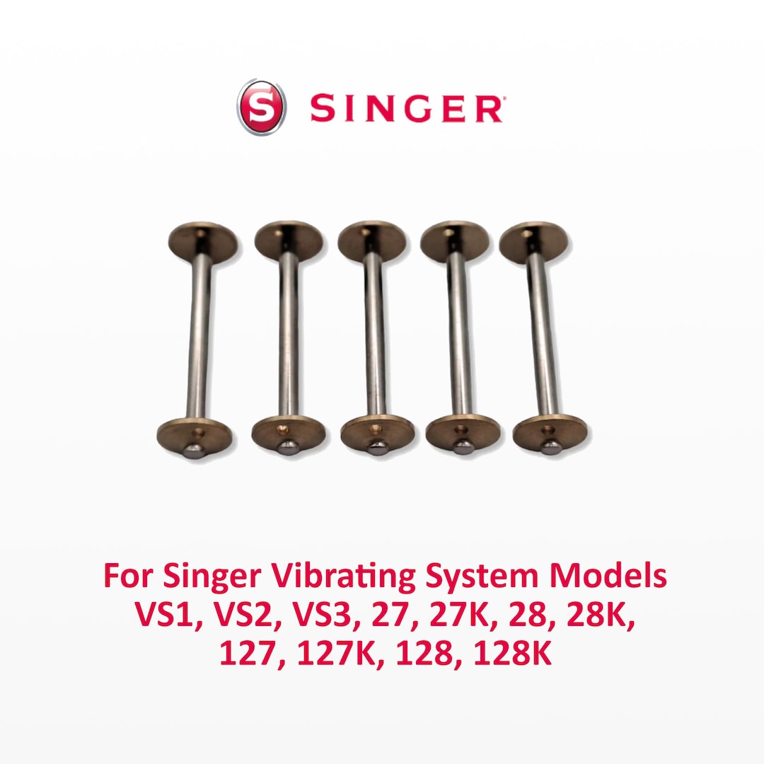 5x Singer Bobbin for Sewing Machine Models VS1, VS2, VS3, 27, 27K, 28 ...