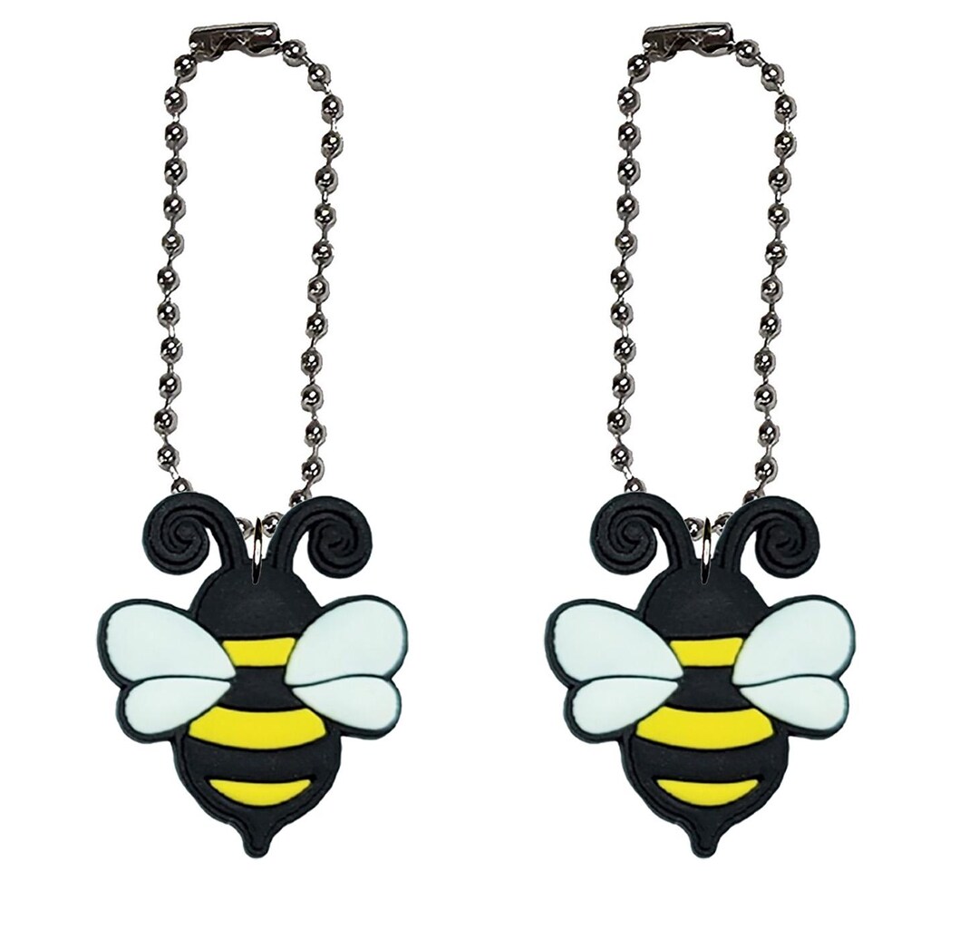 Bee Bumblebee Tumbler Chain Unique Set of 2 Cup Mug Drink Accessories ...