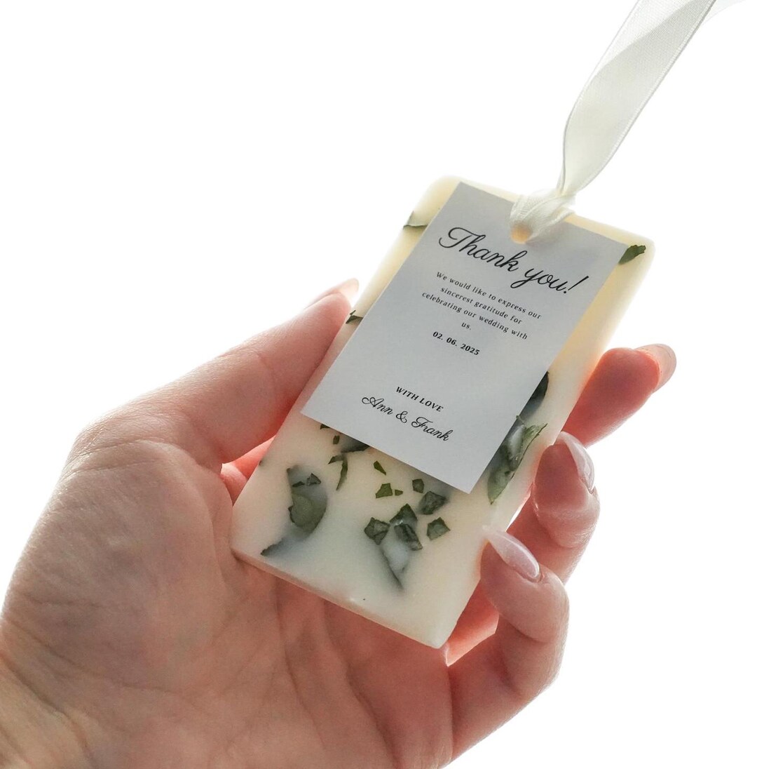 Scented Eucalyptus Sachets – Wedding Party Favors Bulk – Soy Wax Aroma ...