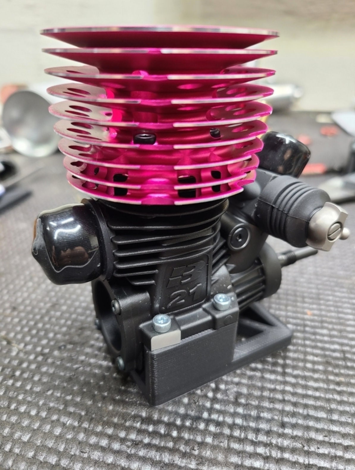 Nitro Engine Display Stand Mount - Etsy