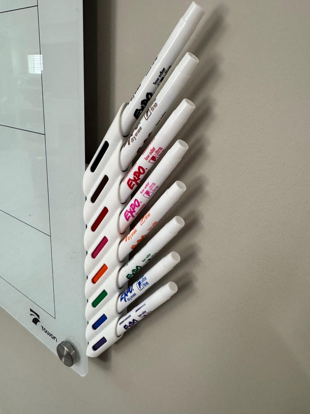 Marker Holder for Whiteboard. Expo or Similar Markers. Glass Acrylic ...