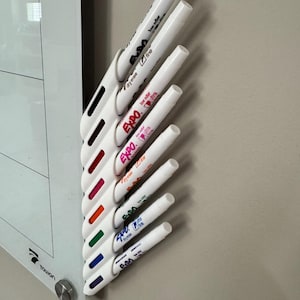 Marker Holder for Whiteboard. Expo or Similar Markers. Glass Acrylic ...