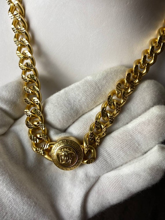 Versace Gold Chain Men