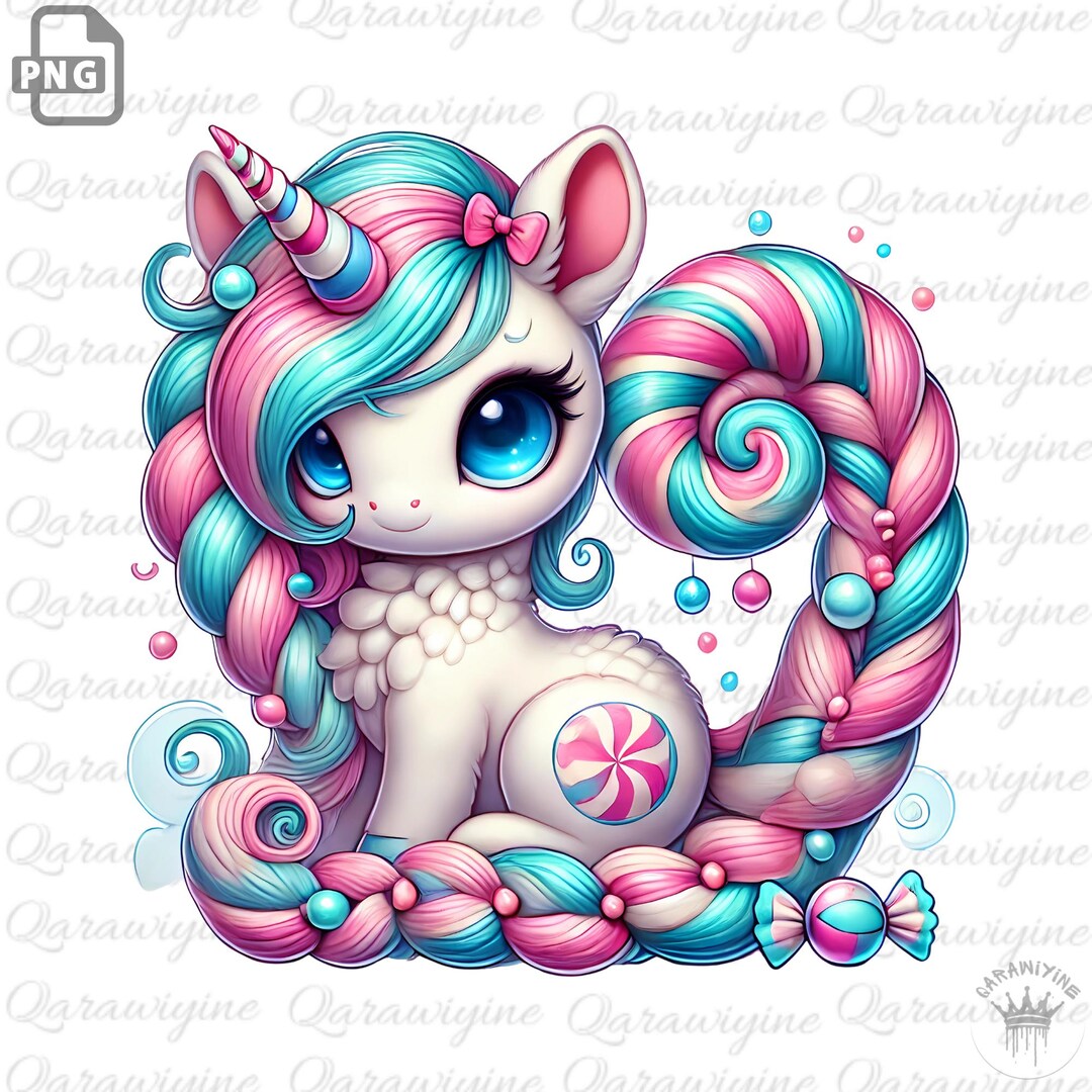 Magical Watercolor Unicorn Clipart-unicorn Png - Etsy