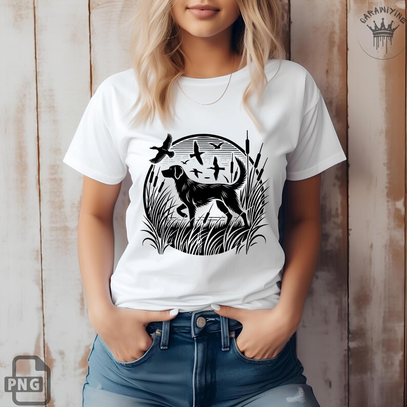 Labrador Hunting in Tall Grass – Hunting Png – Duck Hunting Png ...