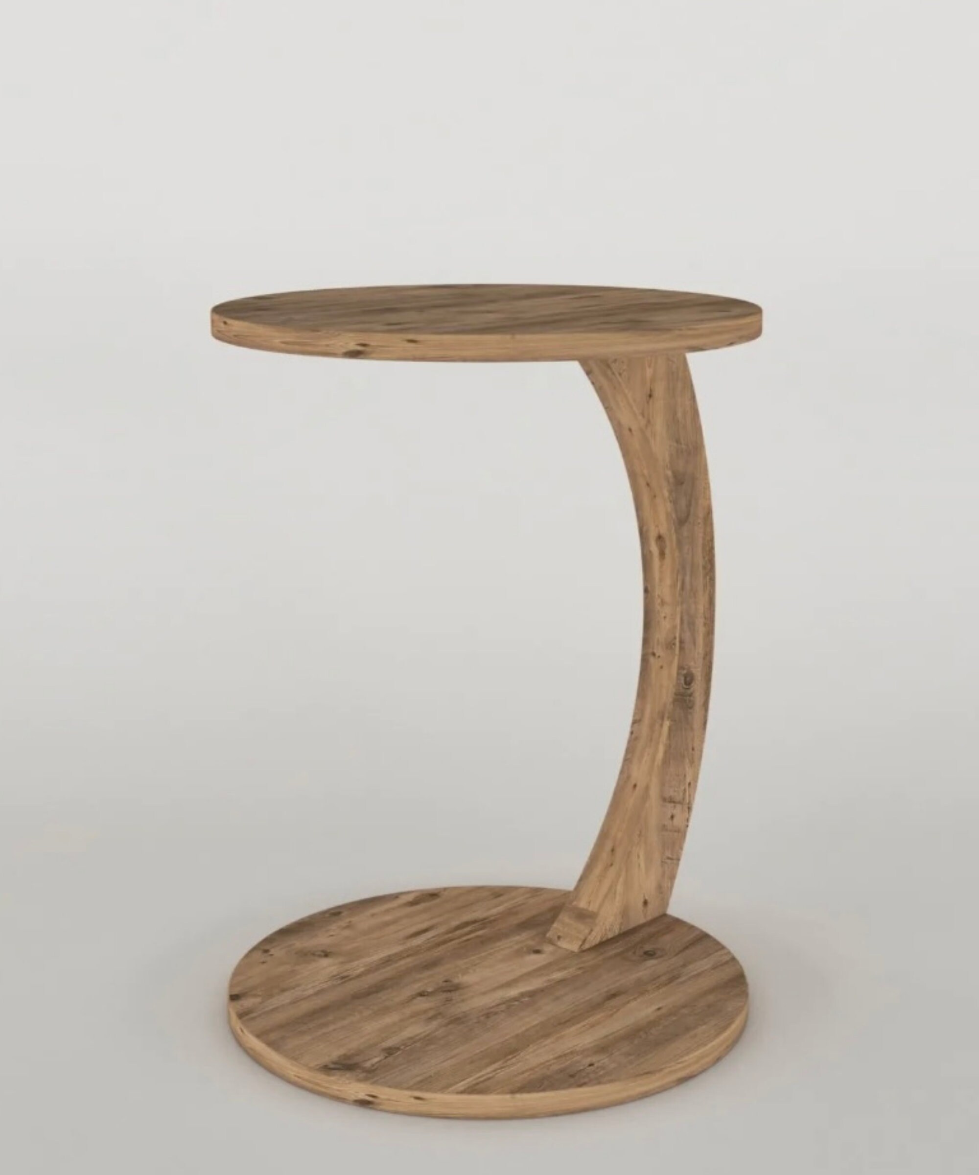 C Shape Coffee Table Round Table Modern Side End Table Bed Sidetable - Etsy