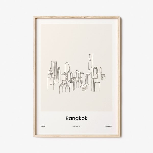 Bangkok Wall Art - Etsy Australia