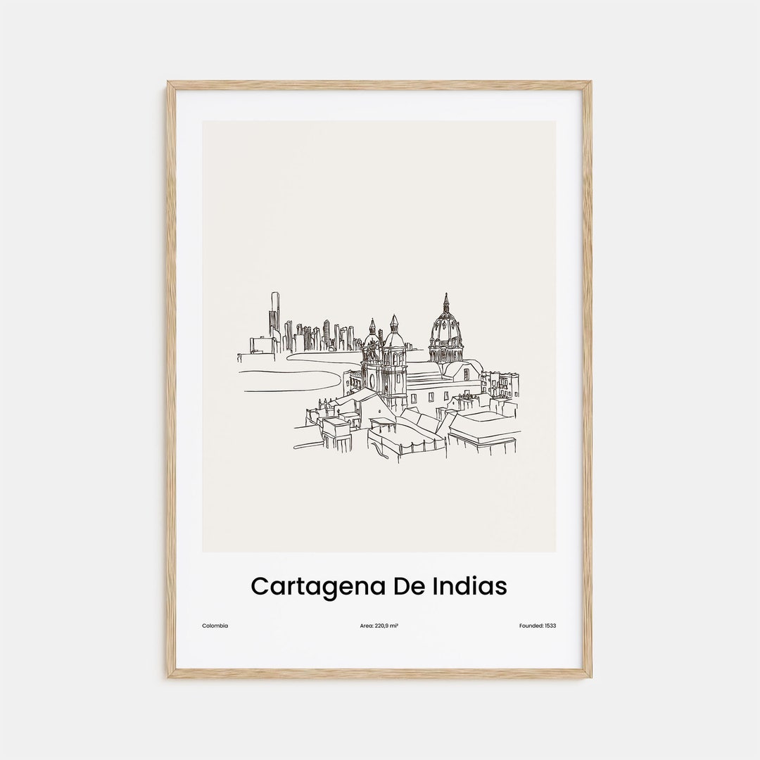 Cartagena De Indias Print, Cartagena Wall Art, Cartagena Wall Decor ...