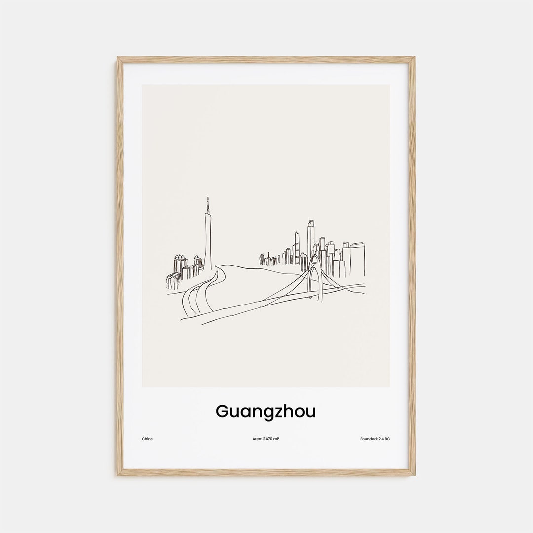Guangzhou Print, Guangzhou Wall Art, Guangzhou Wall Decor, Guangzhou ...