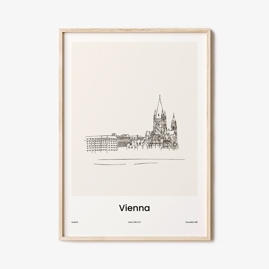 Wien Poster Wien Poster Wien Poster Wien Poster Wien - Etsy.de