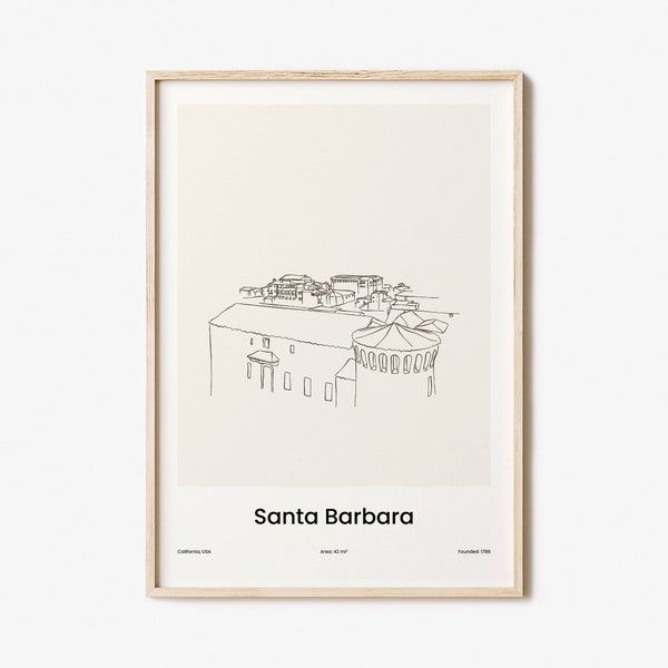 Santa Barbara Art - Etsy