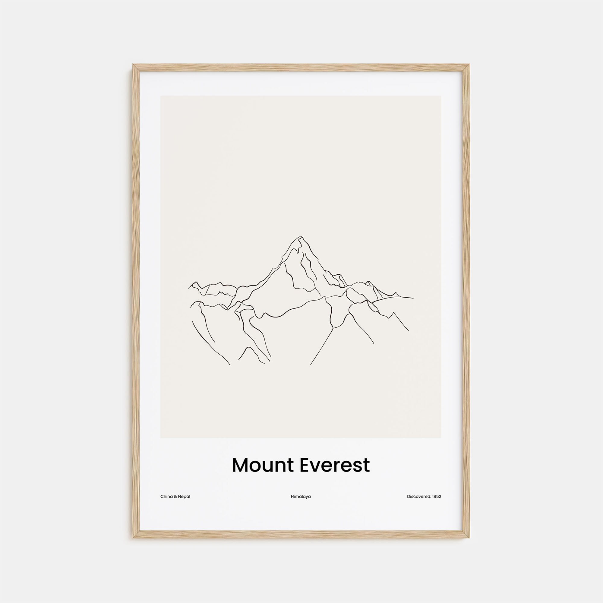 Mount Everest Print, Mount Everest Art, Mount Everest Decor, Mount ...