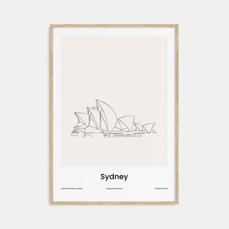 Sydney Print - Etsy