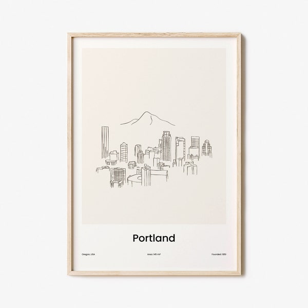 Portland, Oregon Art - Etsy