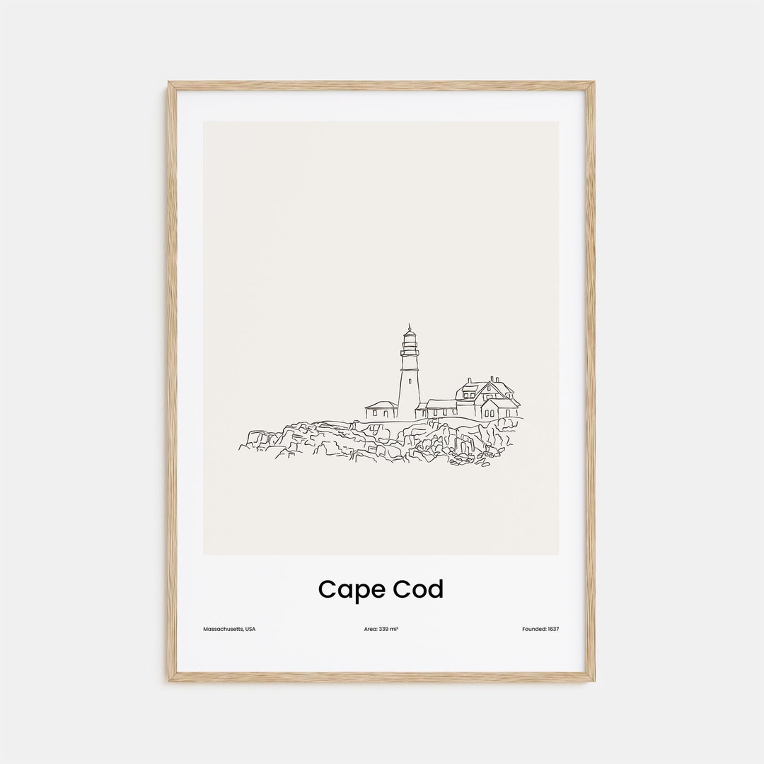 Cape Cod Print, Cape Cod Wall Art, Cape Cod Wall Decor, Cape Cod Travel ...