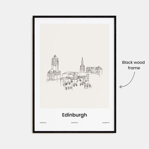 Edinburgh Print, Edinburgh Wall Art, Edinburgh Wall Decor, Edinburgh ...