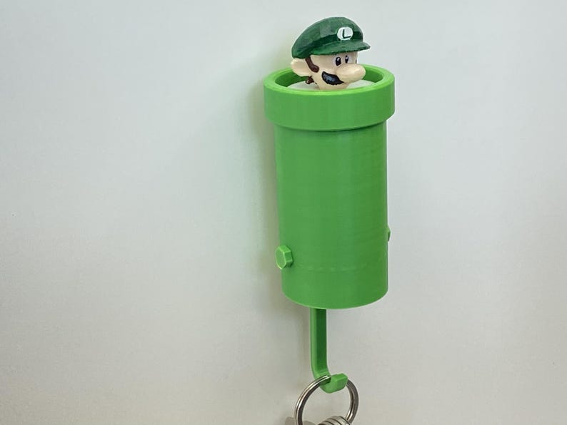 Super Mario PIRHANA PLANT Wall Key Holder Key Hanger (mario, Lugi, Toad ...