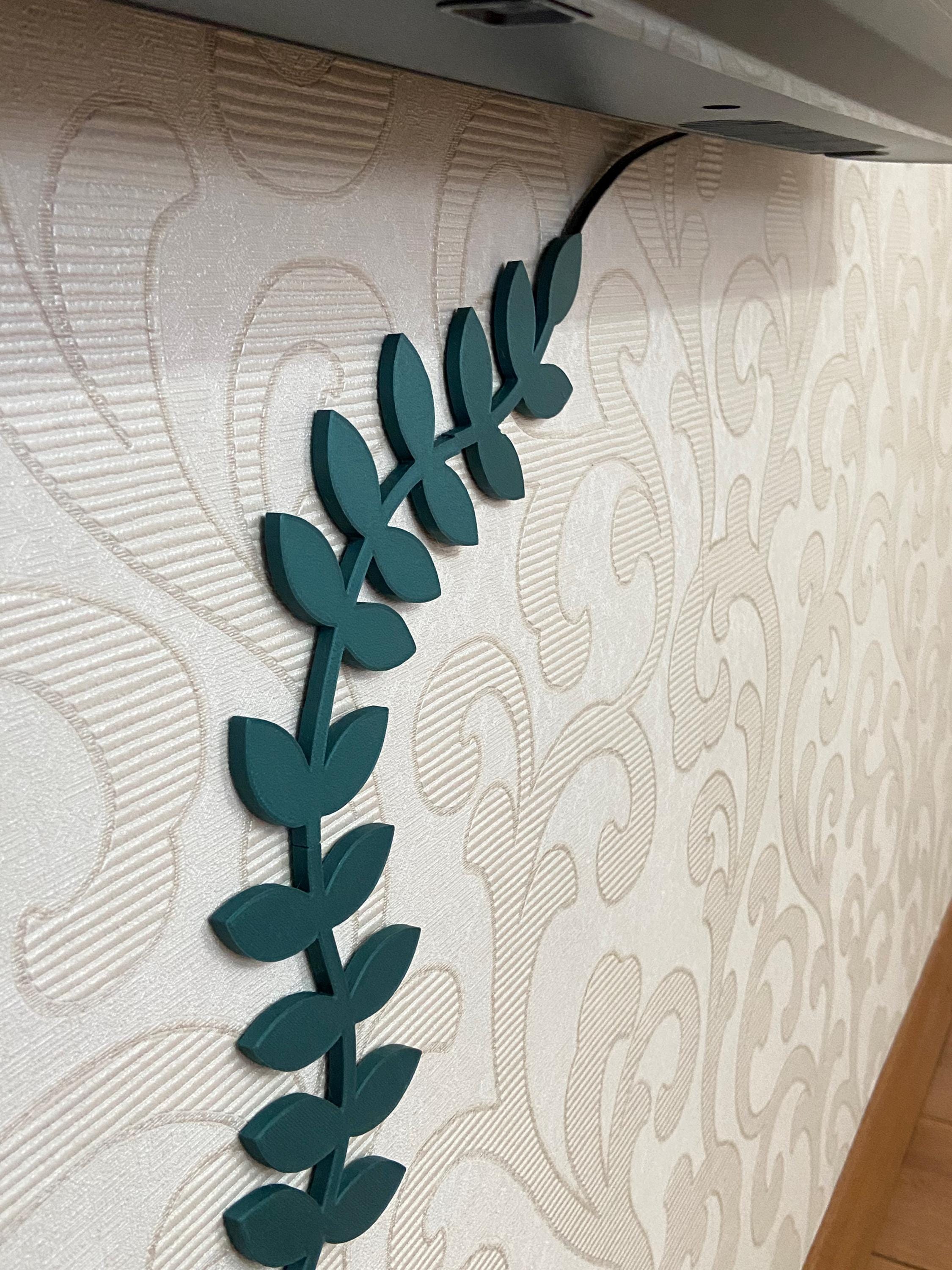 Leaf Cable Organizer: Decorative Wall Cord Cover - Etsy