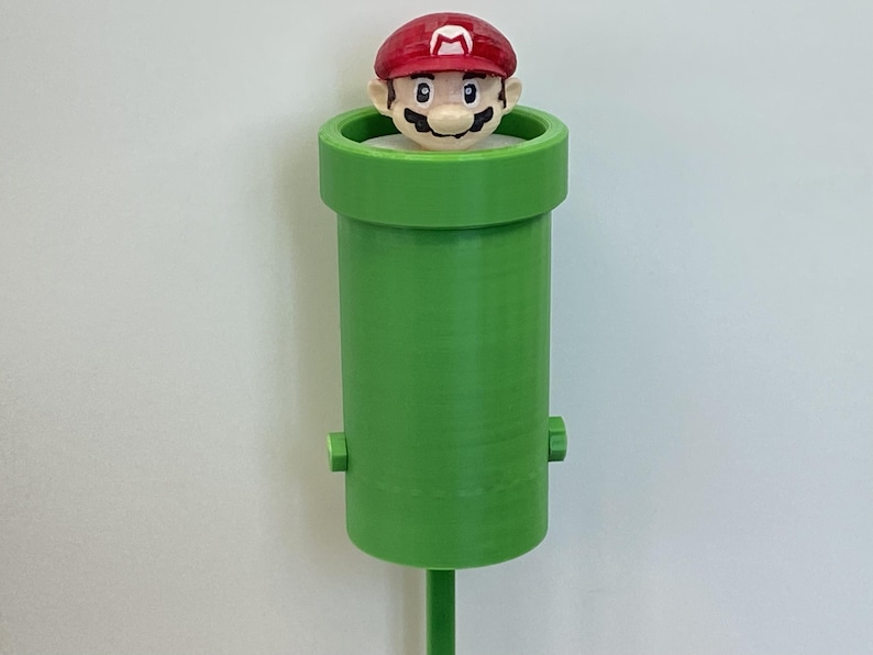 Super Mario Key Holder Wall Mount | Luigi, Toad, Bowser, Fire Flower ...