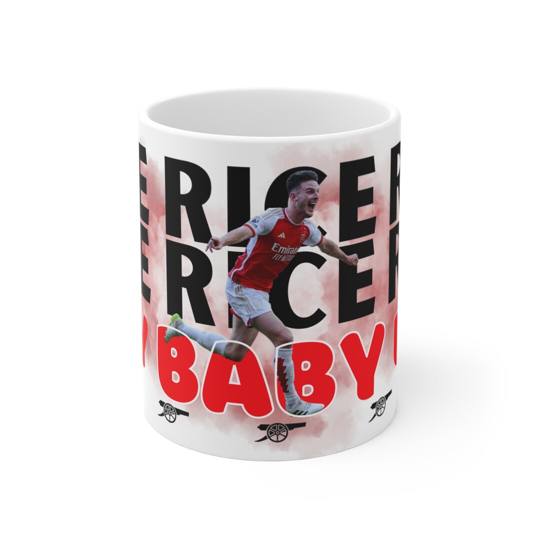 Declan Rice Arsenal Mug - Etsy