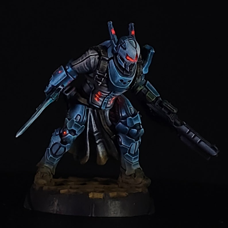 4 Miniatures Corvus Belli Infinity Panoceania Teutonic Knights - Etsy