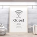 Customizable and Printable Wifi Sign Templates Stay Connected in Style ...