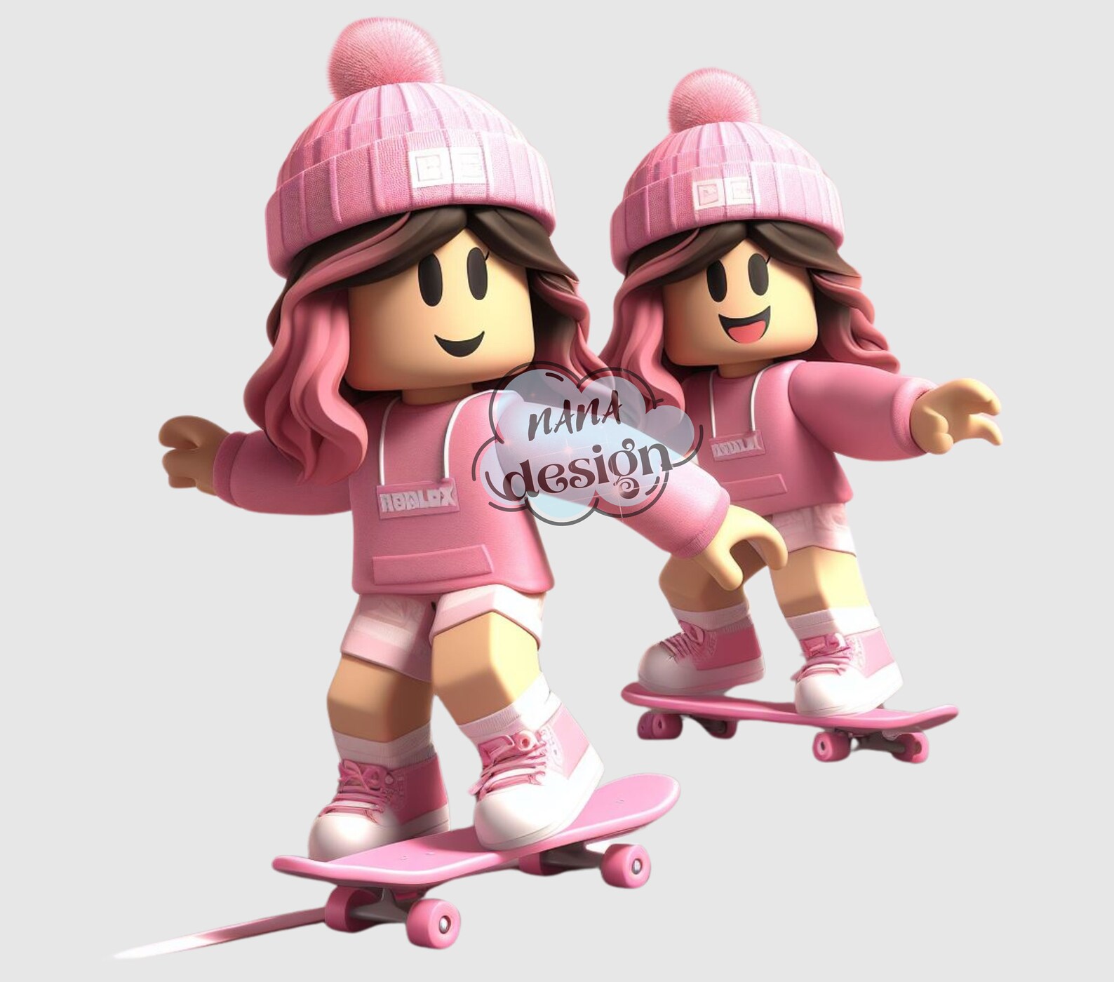 Set of Roblox High Quality Images Ready to Print Instant Download Png ...