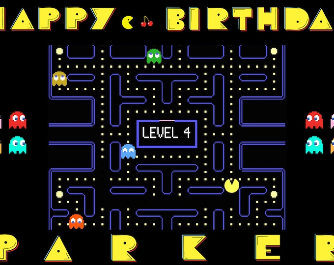 Pacman Photo Booth Props - Etsy