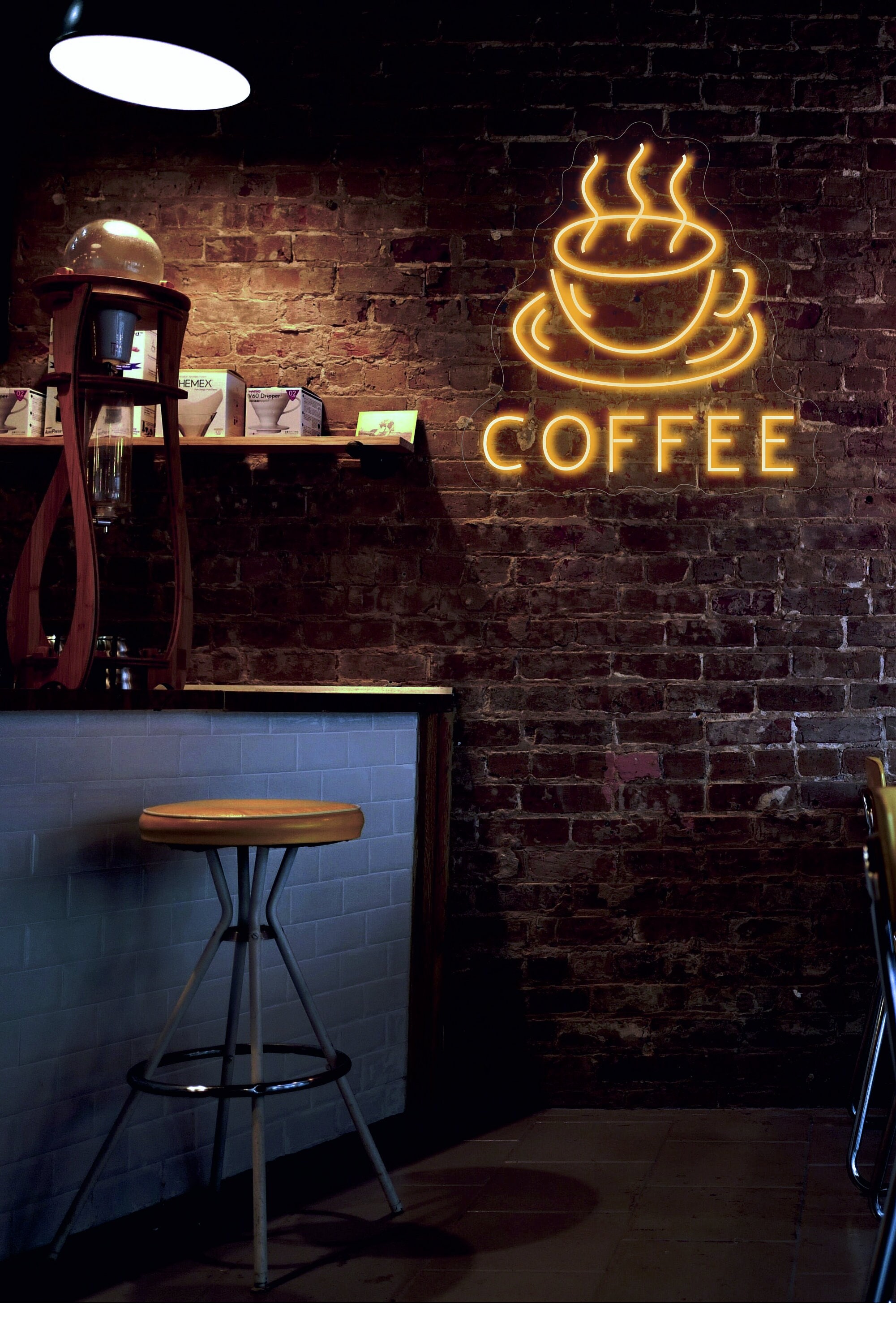 Kitchen Decor, Coffee Sign, Custom Neon, Shop Sign Cafe Neon Sign, Bar ...