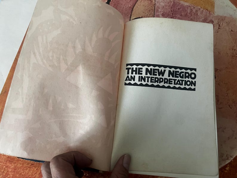 1927 - Alain Locke - THE NEW NEGRO - Expanded 2nd Ed., Harlem ...